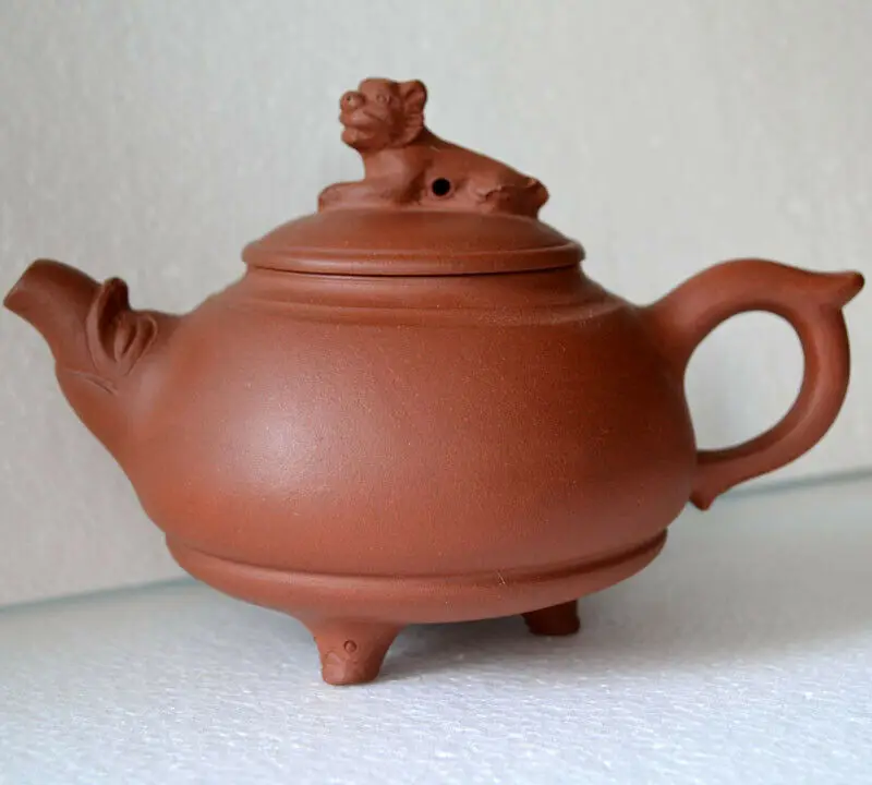 Yixing-purple-clay-Teapot-250ml-Chinese-Zisha-tea-Pots-Elephant-tiger ...