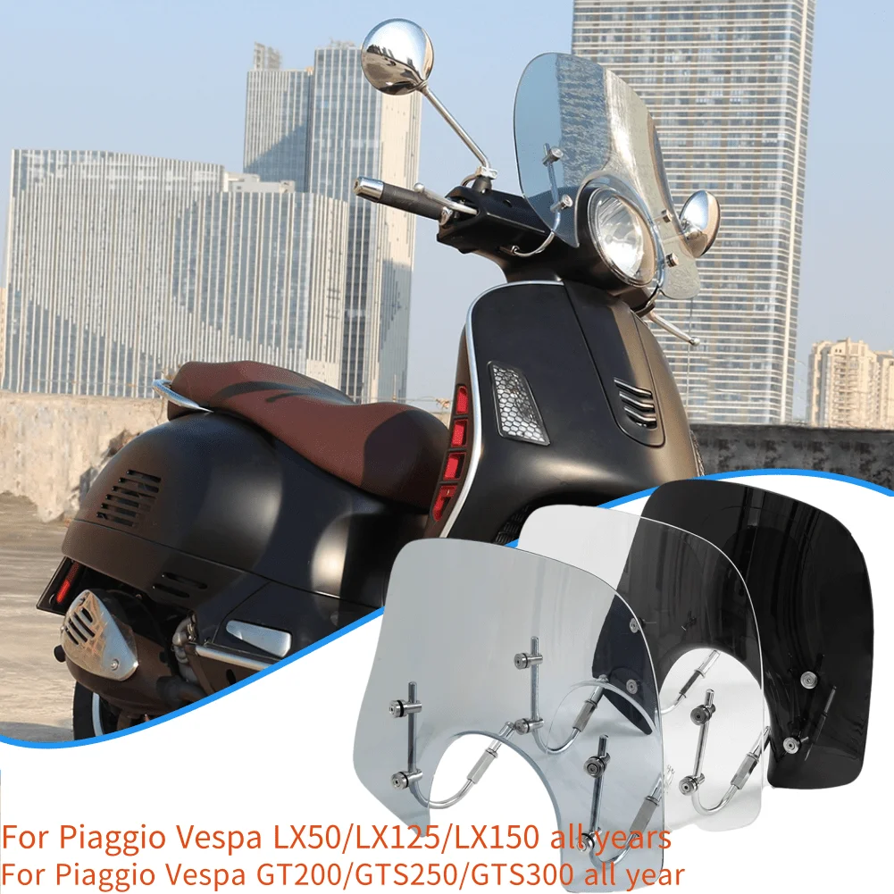 Motorcycle-Windscreen-Windshield-Deflector-Protector-Wind-Screen-for ...