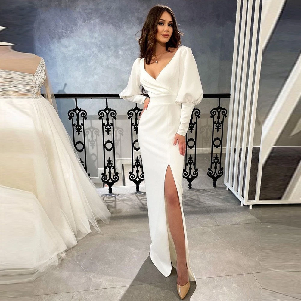 White Long Dress Prom | canoeracing.org.uk