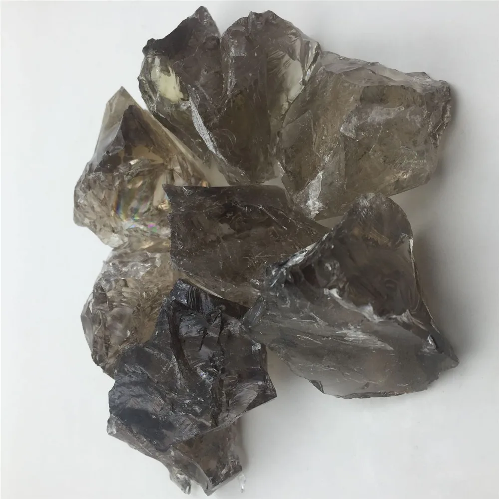 Pedra de quartzo esfumaçada natural 3 5cm, pedra de quartzo marrom ...