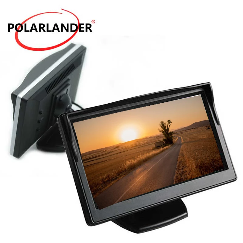 Super 5 Inch Car Monitor Tft Lcd Screen Hd Digital Color Car Monitor ...