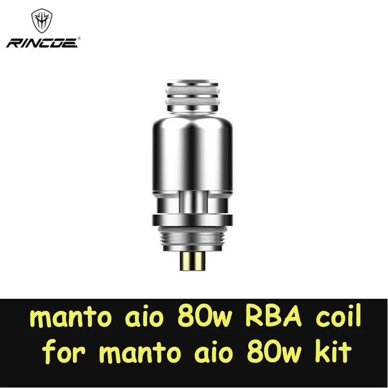 Original Rincoe Manto aio 80w mesh coil For Manto aio 80w kit/Jellybox ...
