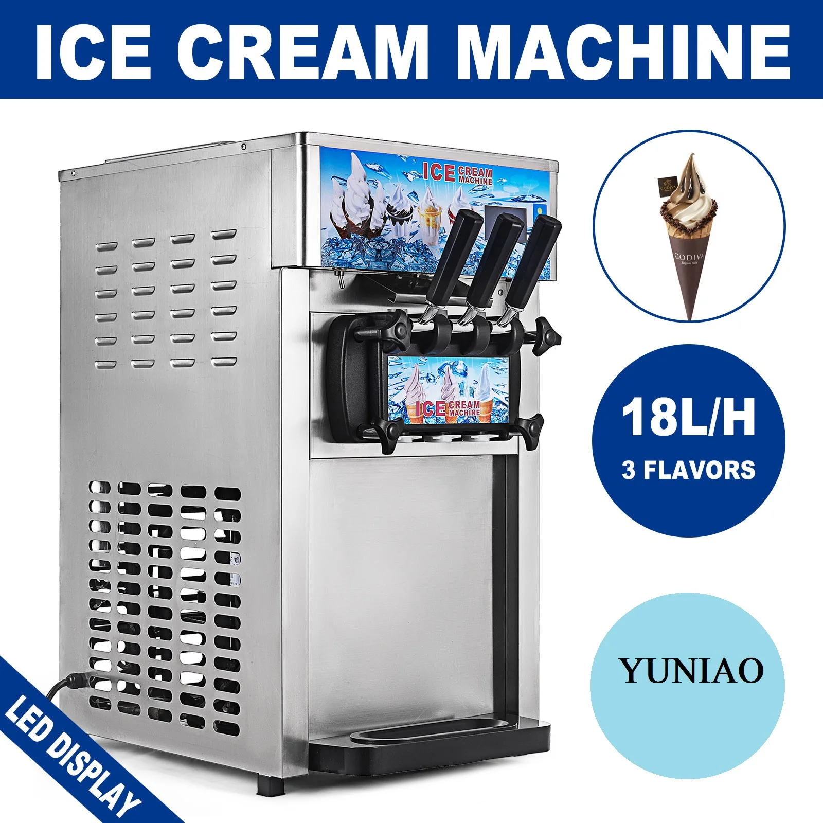 Soft-Serve-Ice-Cream-Machine-Commercial-Electric-Ice-Cream-Makers ...