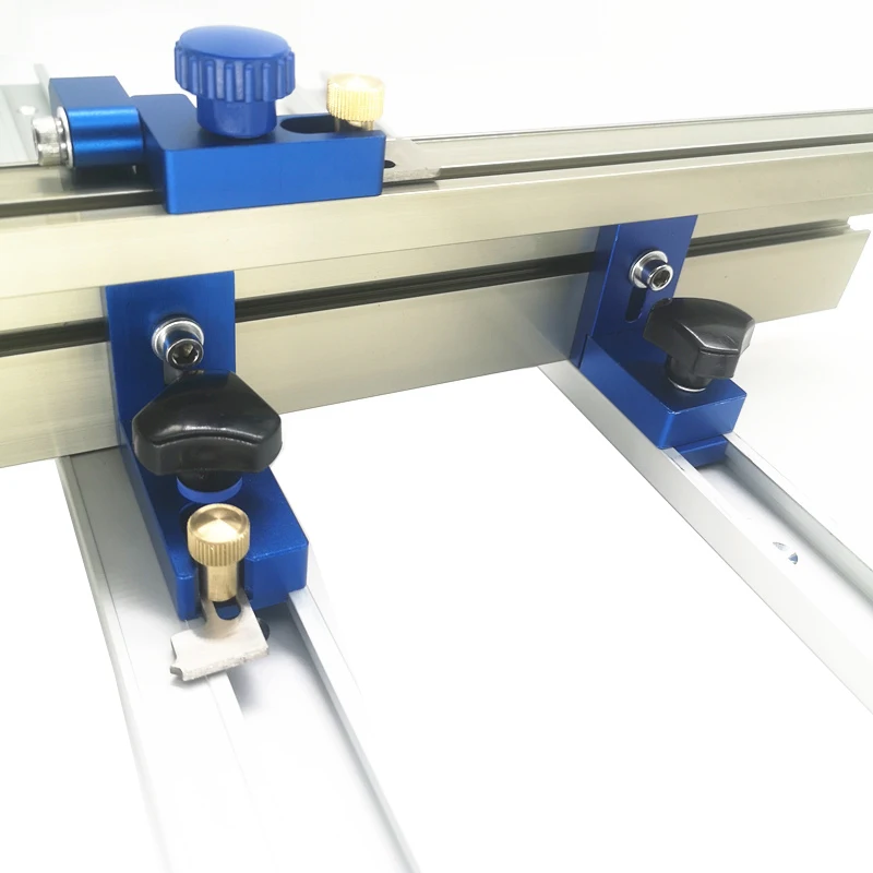 30/80cm Aluminium Profile Fence 74mm Height Miter Track T-tracks and ...