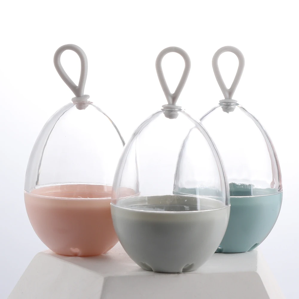 1 Pc Powder Puff Drying Holder Makeup Sponge Display Storage Case Egg ...