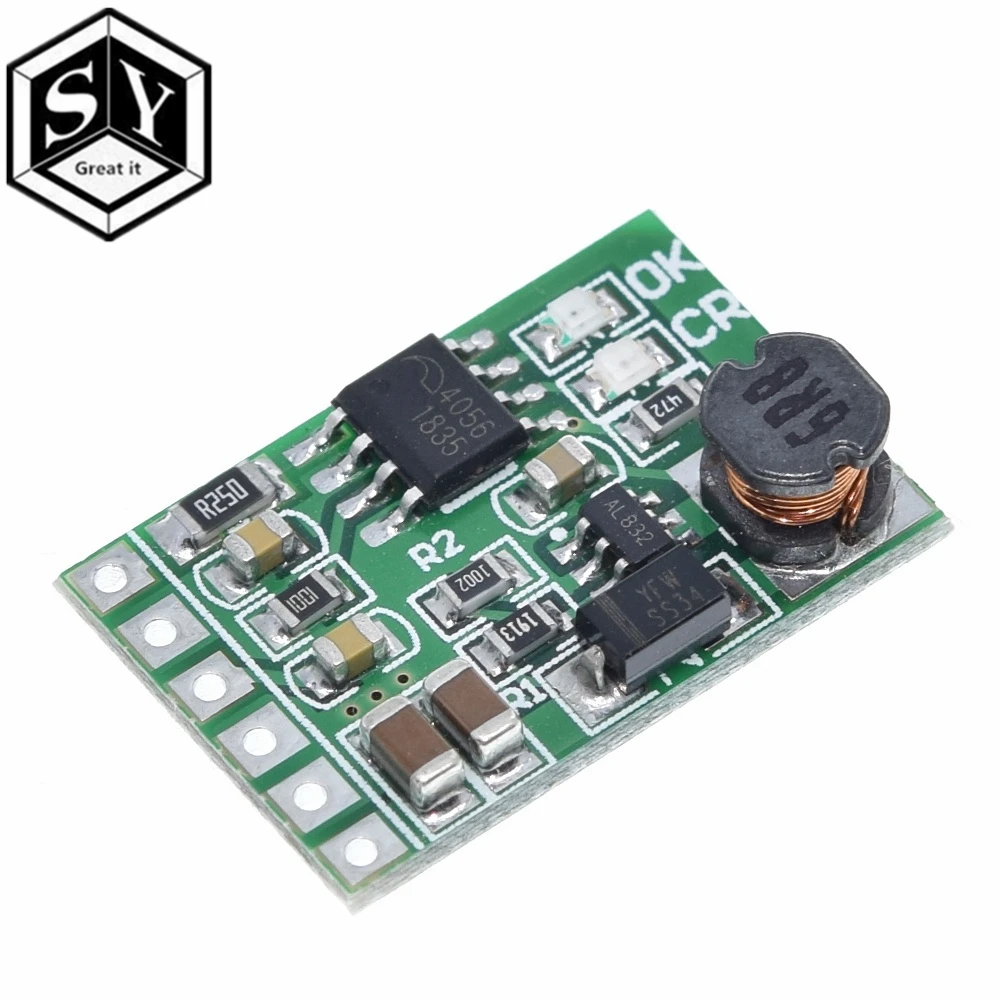 BAISHUN 3.7V 4.2V Charger & 5V 6V 9V 12V Discharger Board DC DC ...