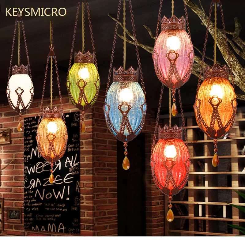 Creative Coffee Lamp Western Restaurant pendant lamp Hotel Music Bar ...