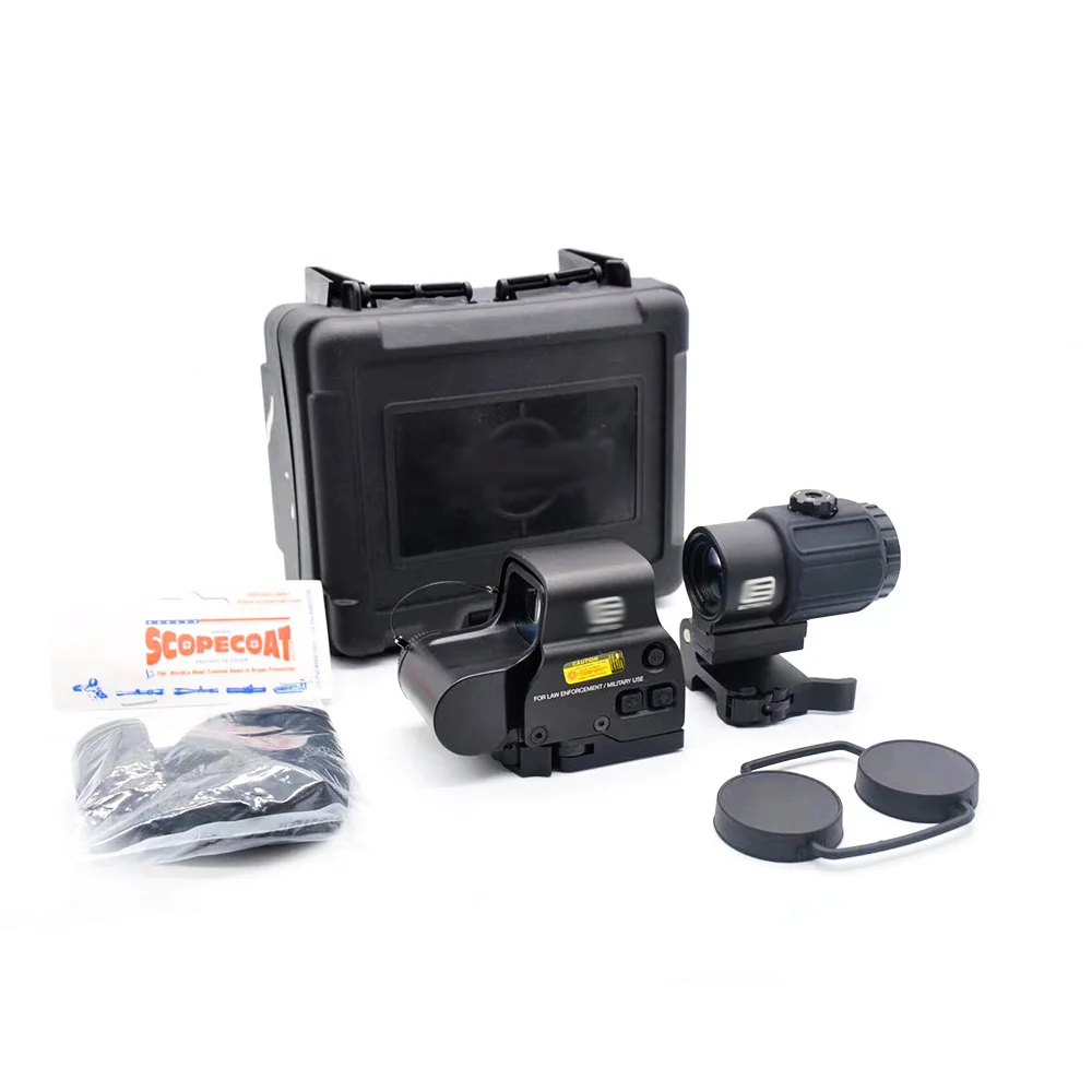 Tactical 558 Holographic Red and Green Dot Scope With G43 Magnifier ...