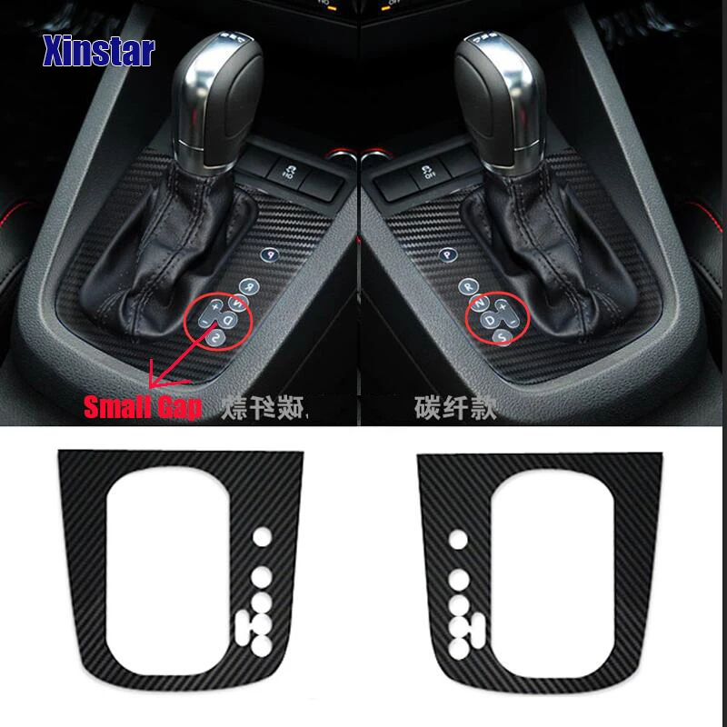 Dsg Carbon Fiber Car Gear Shift Sticker For Volkswagen Golf5 Golf6 ...