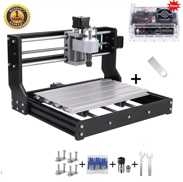 CNC 3018 Pro 10w/15w Laser DIY Mini Milling Machine With GRBL Offline ...