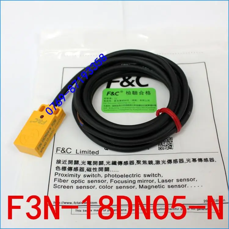 New-brand-original-F-C-proximity-switch-F3N-18DN05-N-R2M-F3N-18DN05-N2 ...