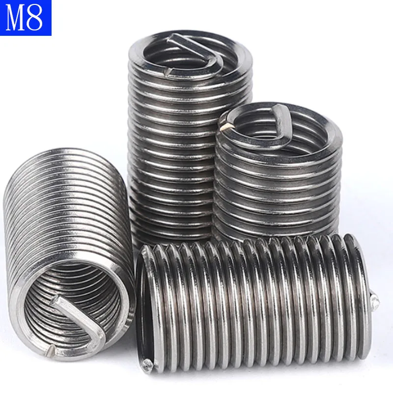 M8-x-1-25-Helicoil-Threaded-Insert-304-Stainless-Steel-Thread-Repair ...
