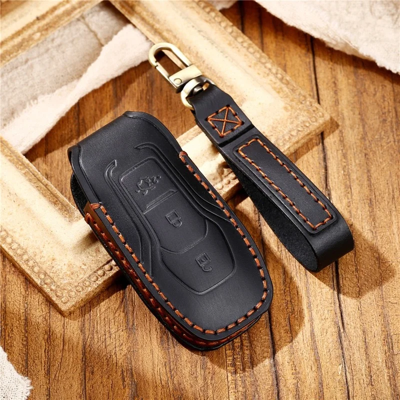 Other Parts & Accessories - Leather Car Remote Key Case Full Cover For ...