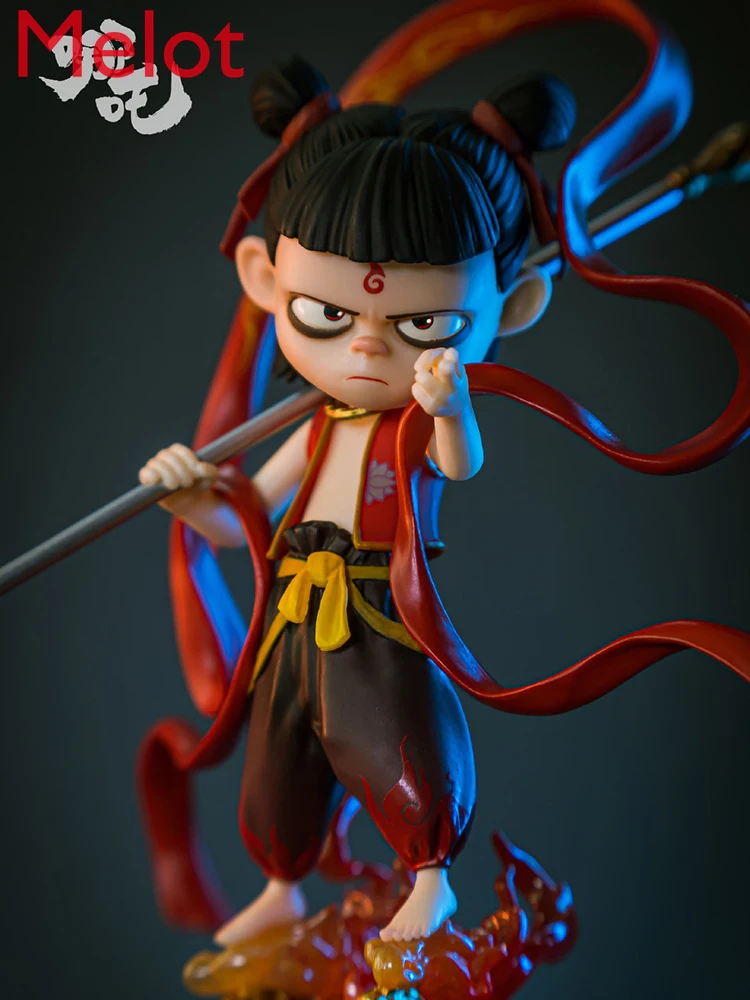 The Devil Nezha Came Into The World. Nezha AO C Li Jing Yin Fu Man Taiyi จริง Knot Beast มือ ชุด ...