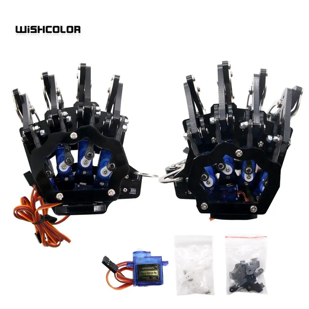 Industrial Robot Parts Assembled Robot Mechanical Claw Arm Five Fingers ...