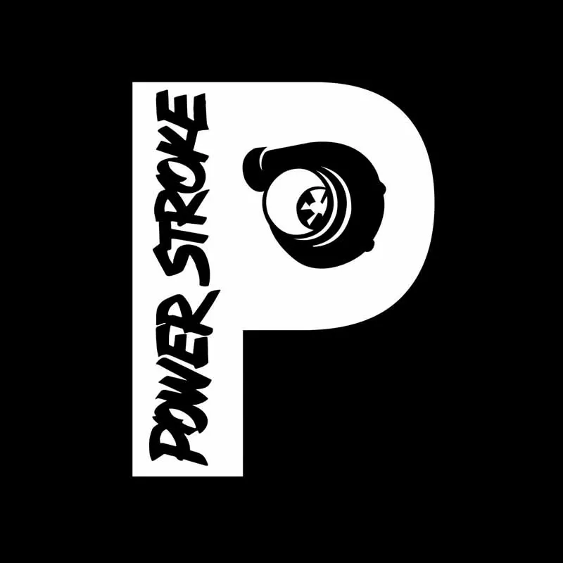 Powerstroke P Stickers