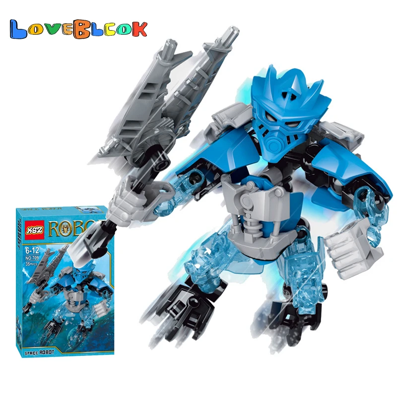BIONICLE Mini Protector Of Jungle Action Figures Robot Building Block ...
