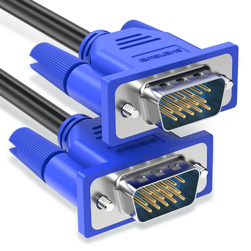 Kabel-VGA-Kartu-Video-Monitor-Komputer-Tampilan-Gambar-Kabel-VGA-Output ...