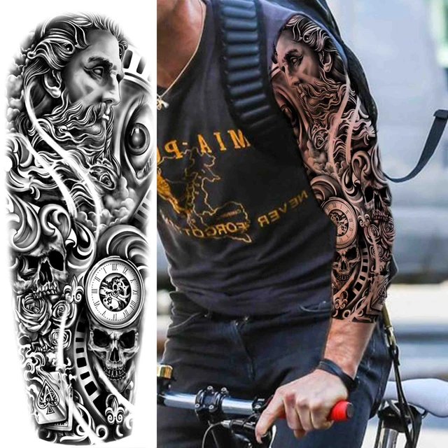 Tattoos For Men Sleeves Angel