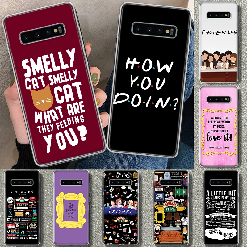 Funny Friends TV Show Phone Case Cover For Samsung Galaxy S10 S20 S22 ...