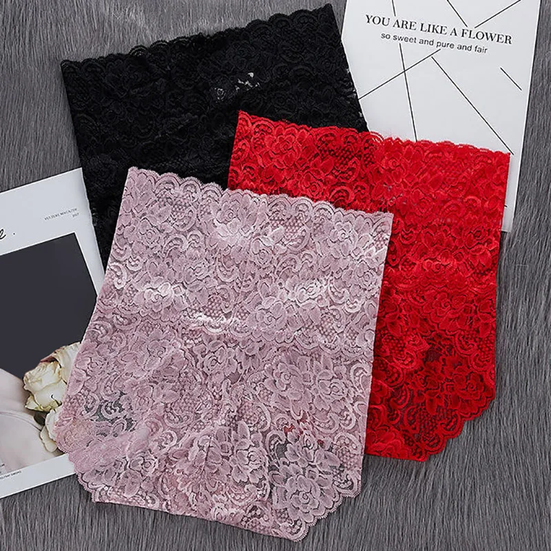 Bragas de encaje Floral para mujer, ropa interior de talle alto ...