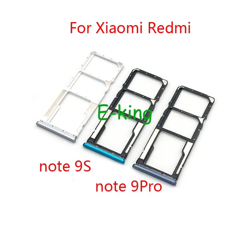 10pcs Sim Tray Holder For Xiaomi Redmi Note 9 9s Pro Sim Card Tray Slot ...