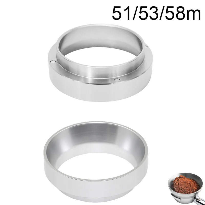 51mm/53mm/54mm/58mm Aluminum Intelligent Coffee Dosing Ring Brewing ...
