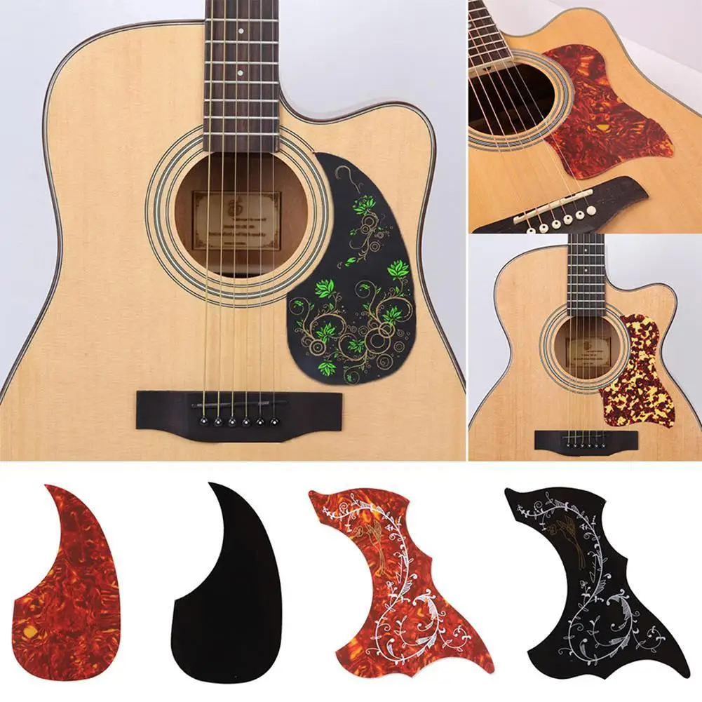 Pickguard Sticker Folk Acoustic Guitar | Acoustic Guitar Pickguard Pick ...