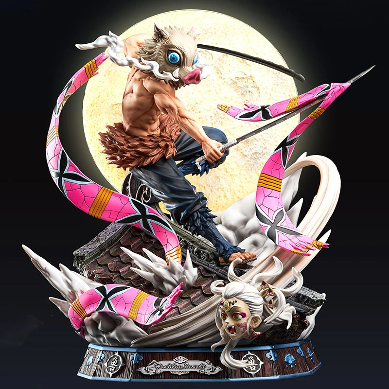 Demon Slayer Hashibira Inosuke GK Resin Limited Statue Figure|Action ...