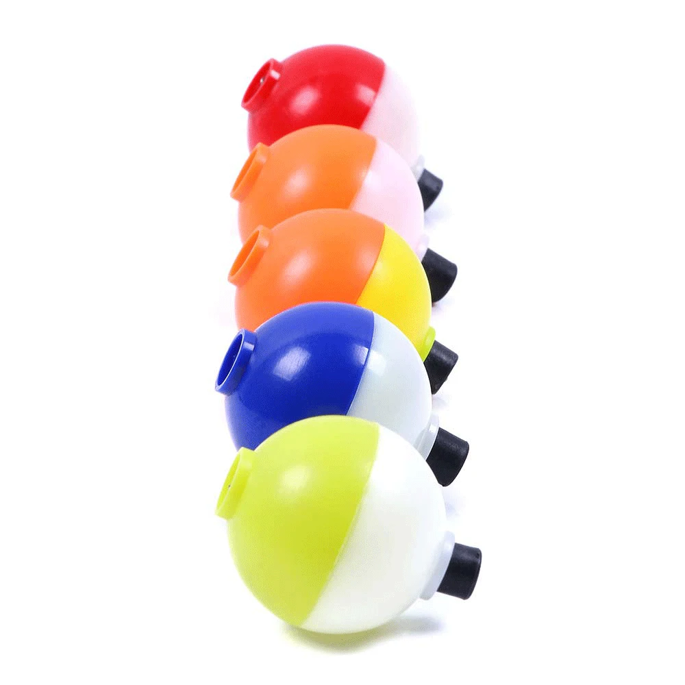 5PCS-ABS-Ball-Float-Plastic-Fishing-Float-Ring-Bobbers-Slip-Drift-Tube ...