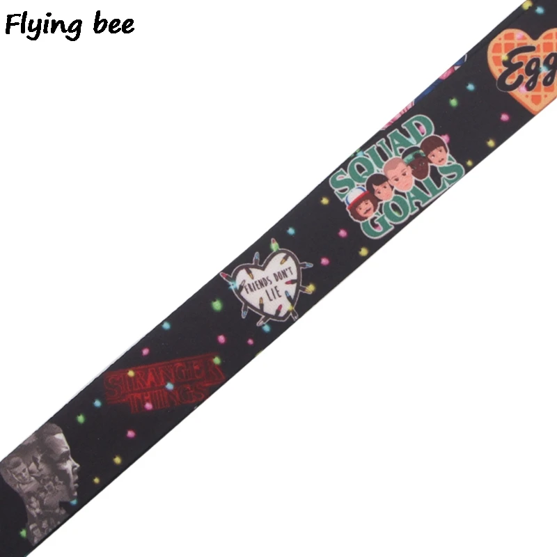 Flyingbee Stranger things Lanyard Phone Rope Keychains Phone Lanyard ...