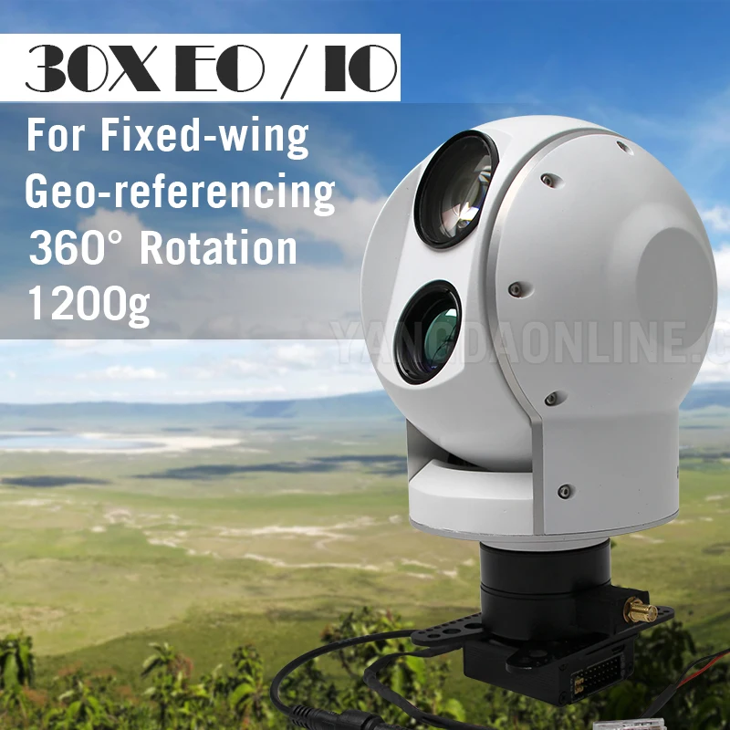 Drone-Zoom-Camera-30X-EOIR-Dual-Sensor-Gimbal-camera-for-fix-wing-with ...