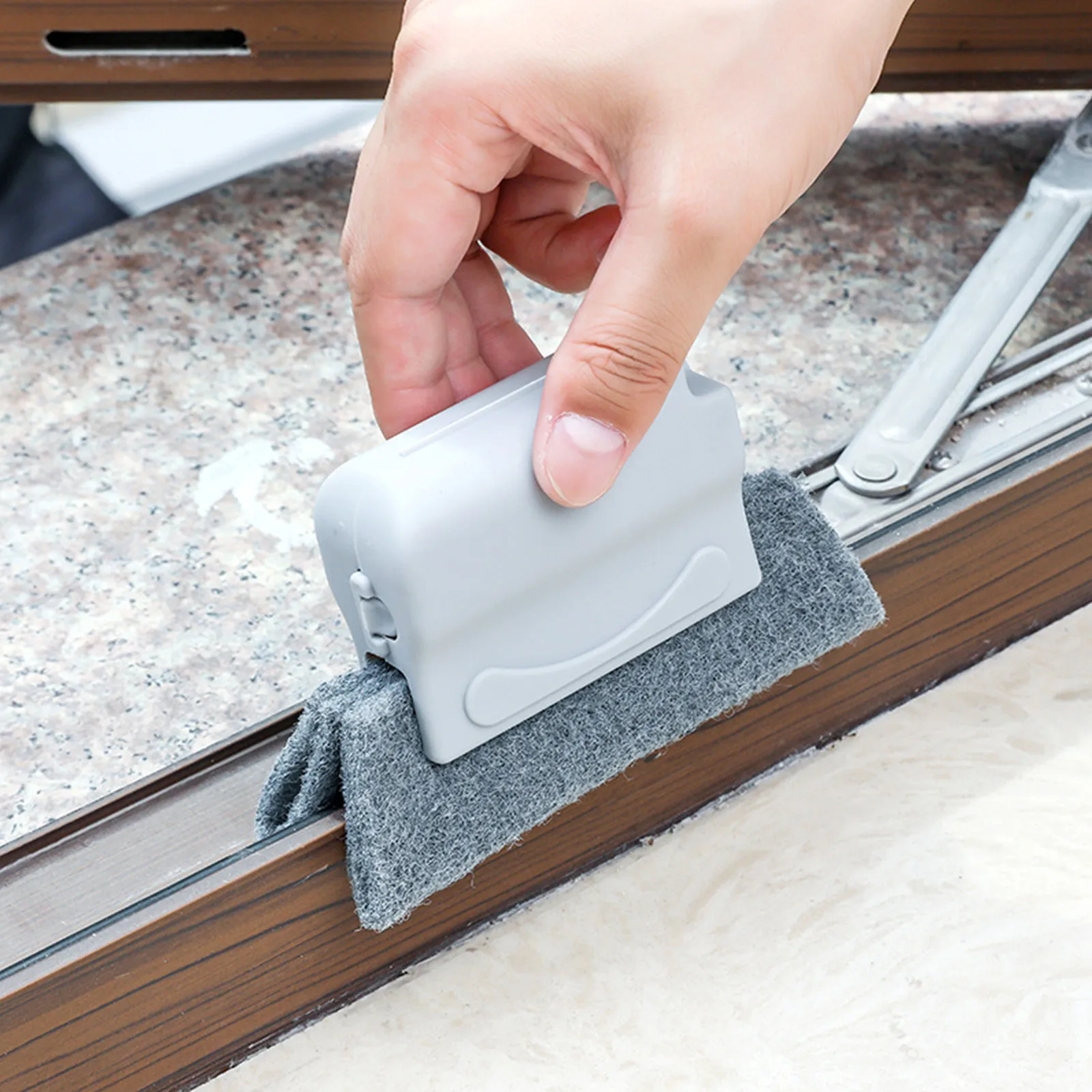 Household Supplies & Cleaning Window Groove Cleaning Brush Handheld ...