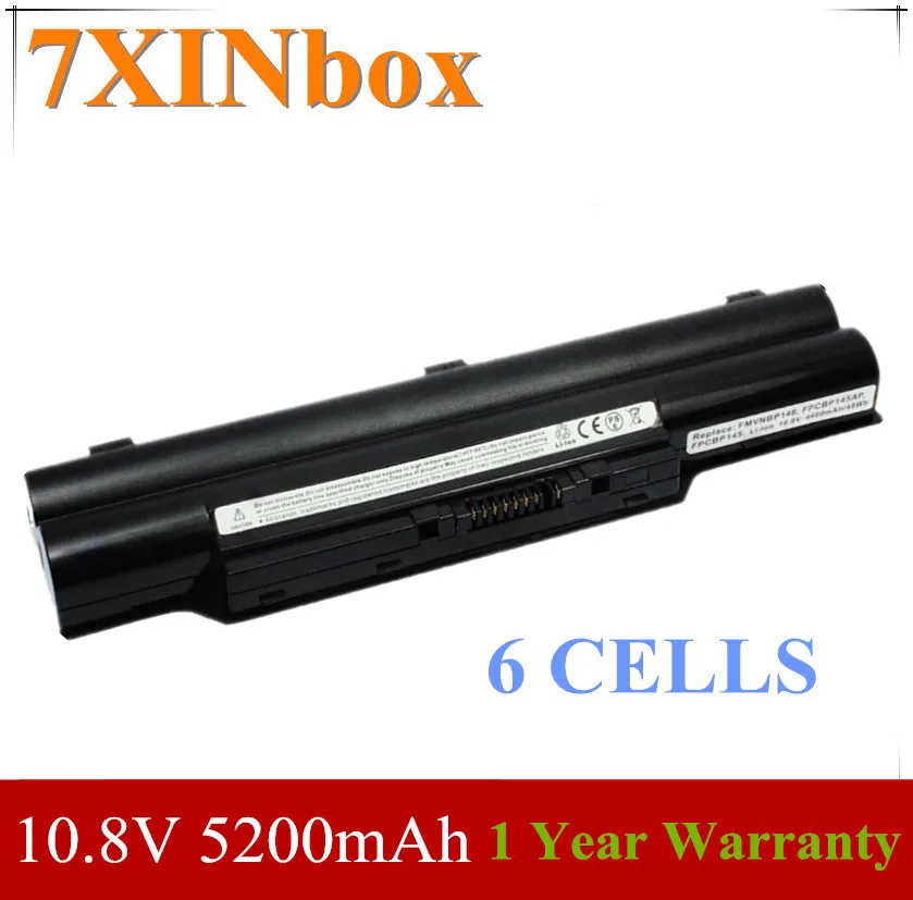 7xinbox 10.8v 6 Cells Fmvnbp199 Fpcbp282 Fmvnbp146 Battery For Fujitsu ...