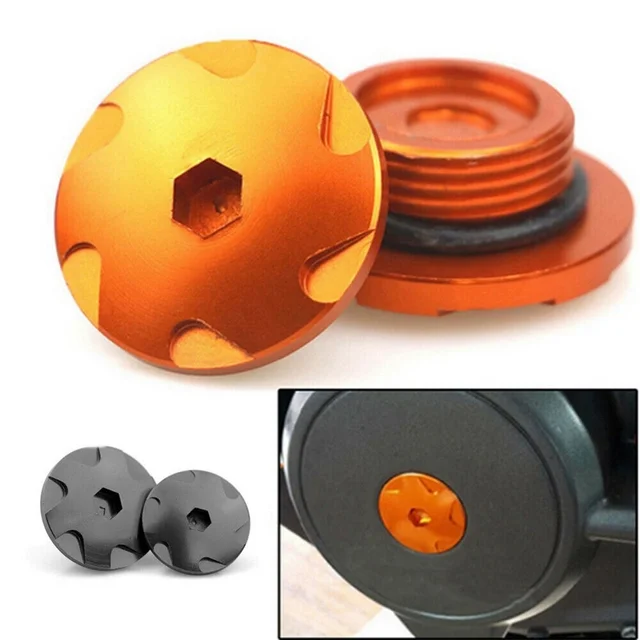 Motorcycle Camshaft Cap CNC Engine Oil Filler Screw Cover for KTM DUKE ...