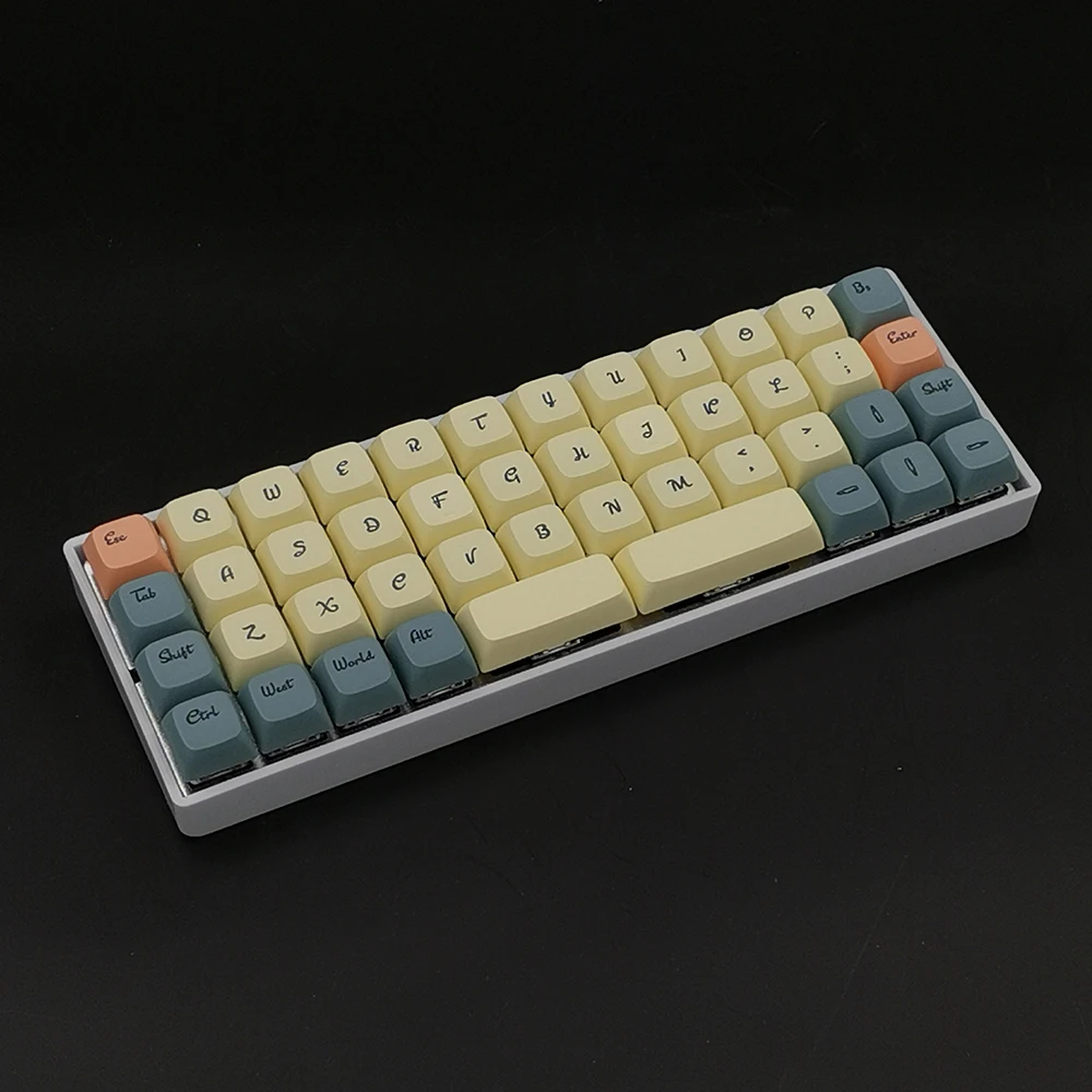 West-World-Robin-Macaron-Bee-Honey-Baby-Canvas-Keycap-For-Cherry ...