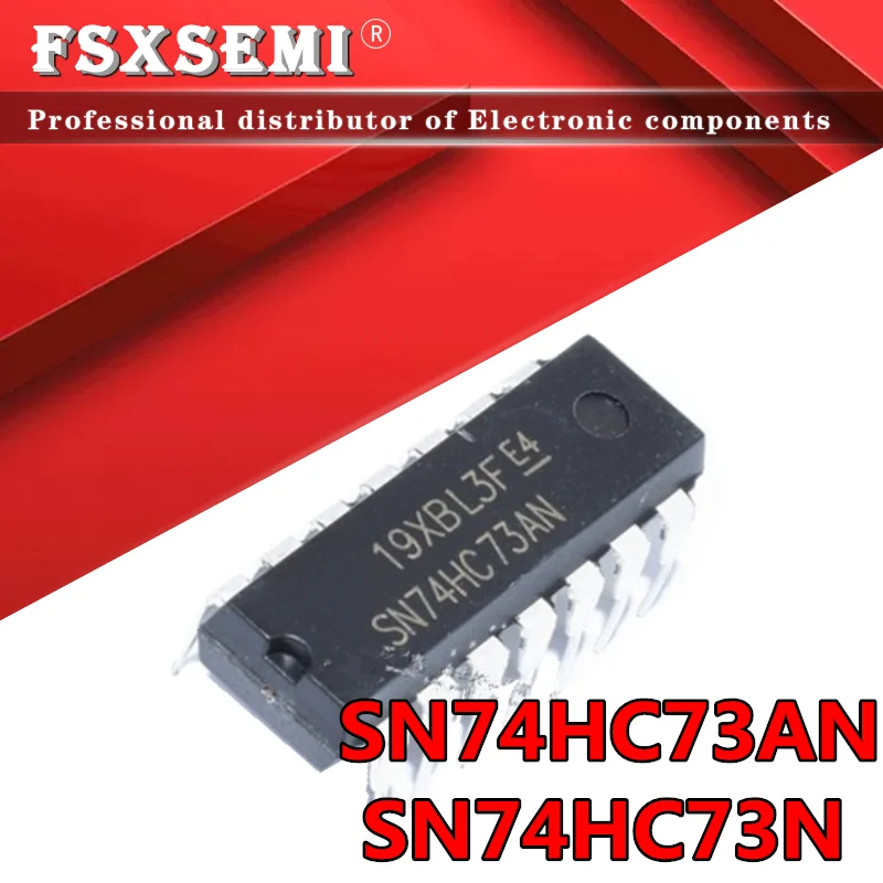 SN74HC73N DIP14 74HC73 DIP SN74HC73 DIP 14 74HC73N SN74HC73AN 듀얼 J K 플립 ...