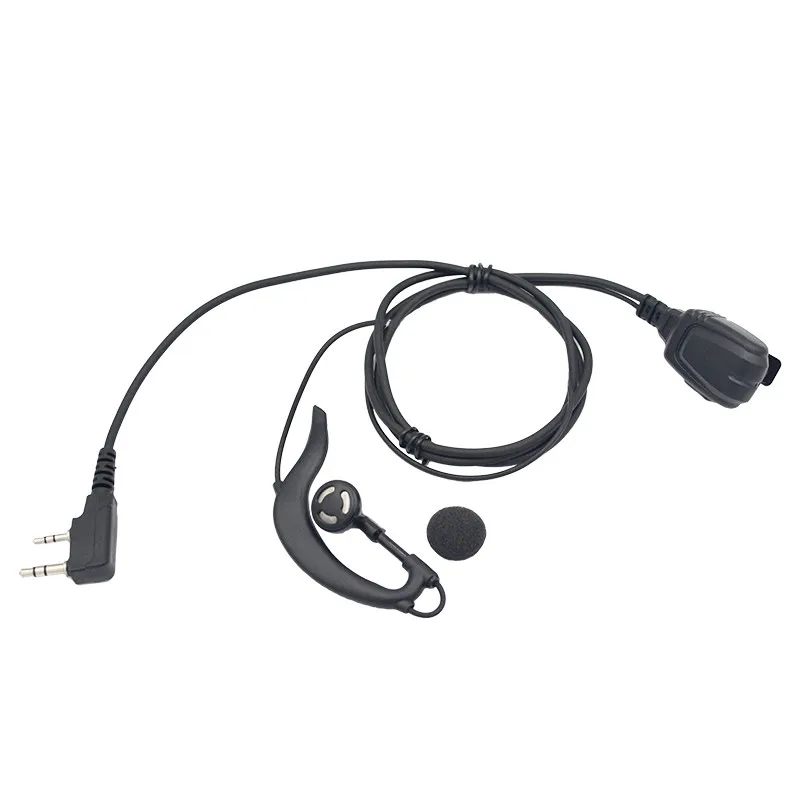 Walkie-Talkie-Earpiece-Two-Way-Radio-Headset-with-Mic-PTT-Police ...
