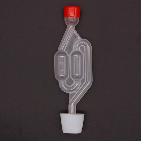 Airlock Carboy Snug Kit Homebrew Beer & Wine Glass Carboy #6 Silicone ...