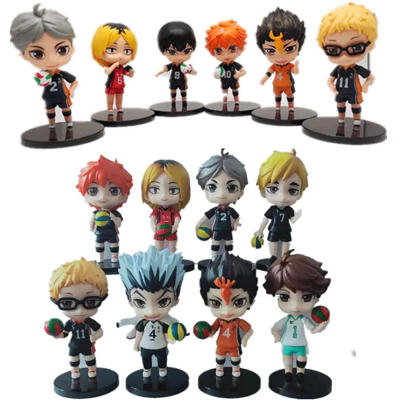 Haikyuu Figure Ushijima Wakatoshi Tsukishima Kei Hinata Shoyo Kageyama ...