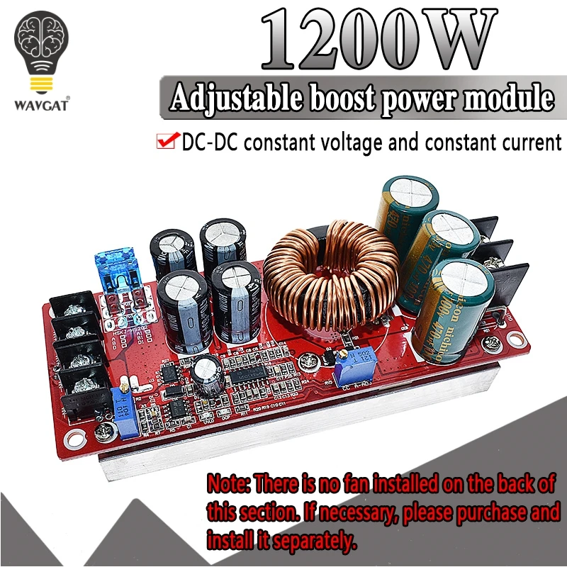 1200W 20A Dc Converter Boost Step Up Power Supply Module In 8 60V Out ...