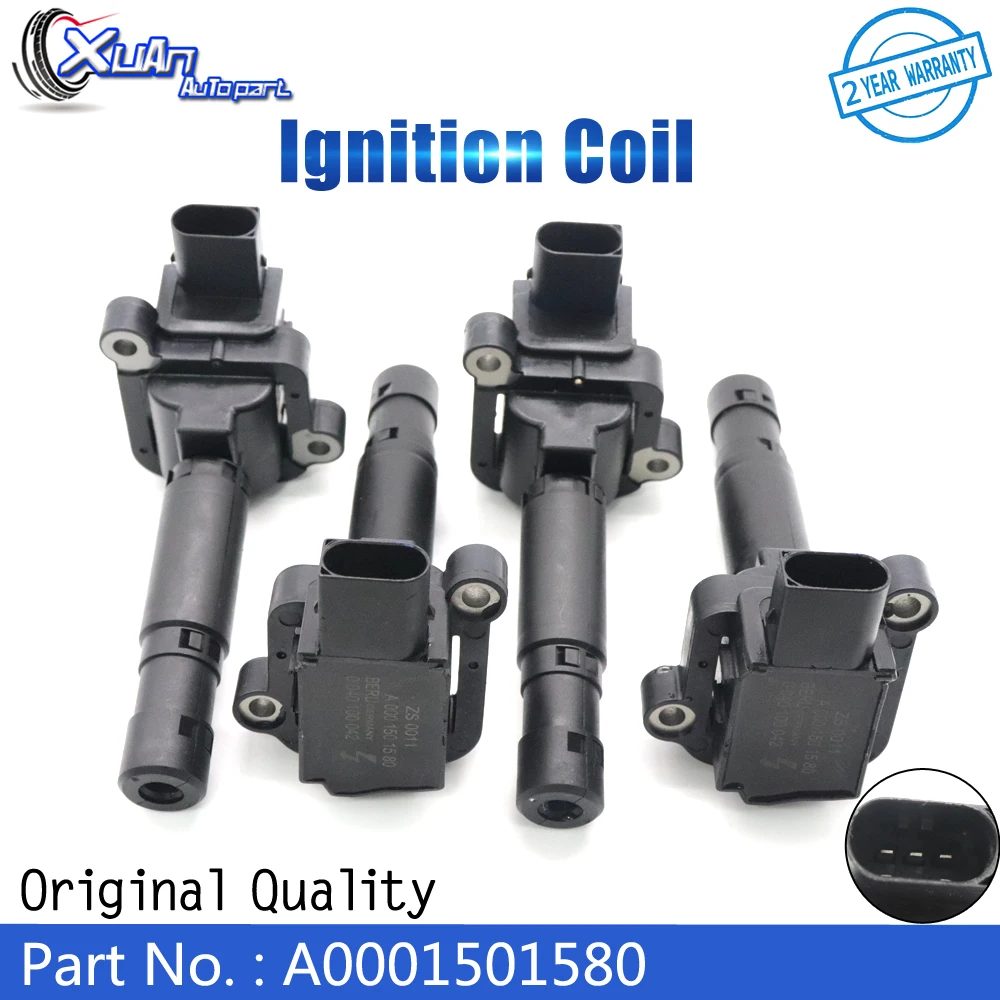 XUAN-Ignition-Coil-A0001501580-For-MERCEDES-BENZ-C230-C180-C180K-C200 ...