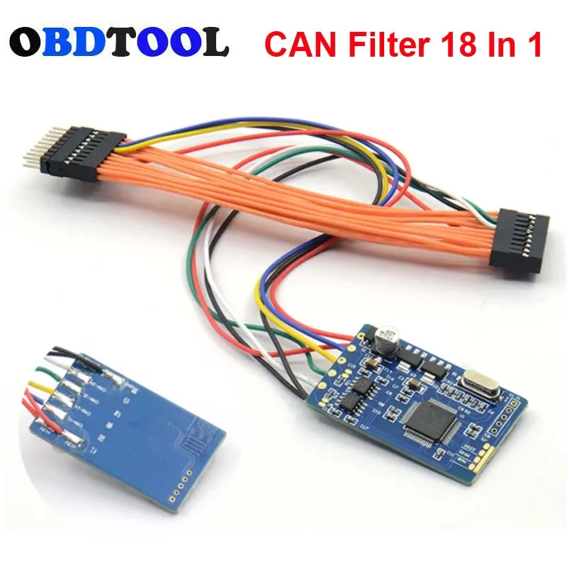 MB CAN Filter 18 en 1, ajuste de odómetro, PCB para Escáner de vehículos Benz, diagrama ...