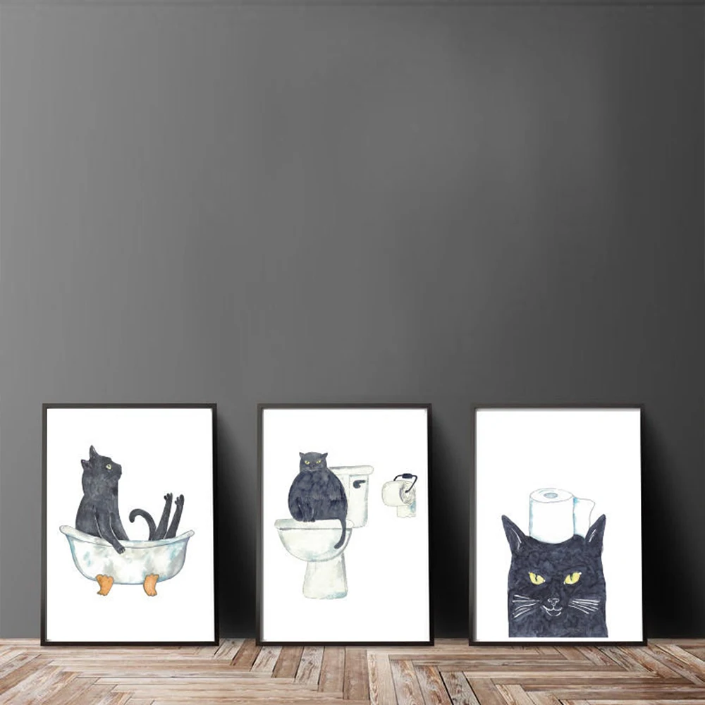 Black Cat Gig Poster