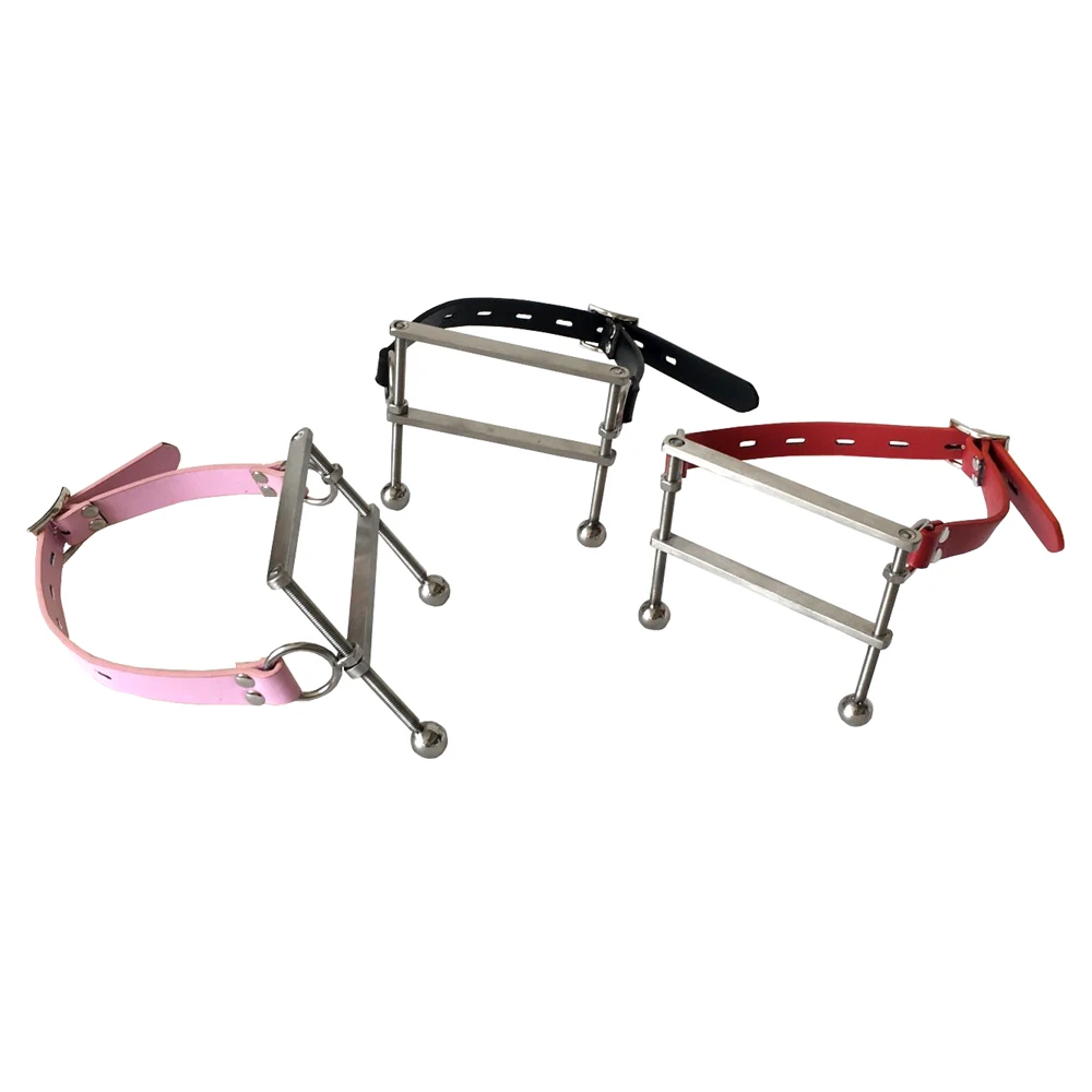 Latest Adjustable Stainless Steel Open Mouth Bondage Device Mouth Gags ...