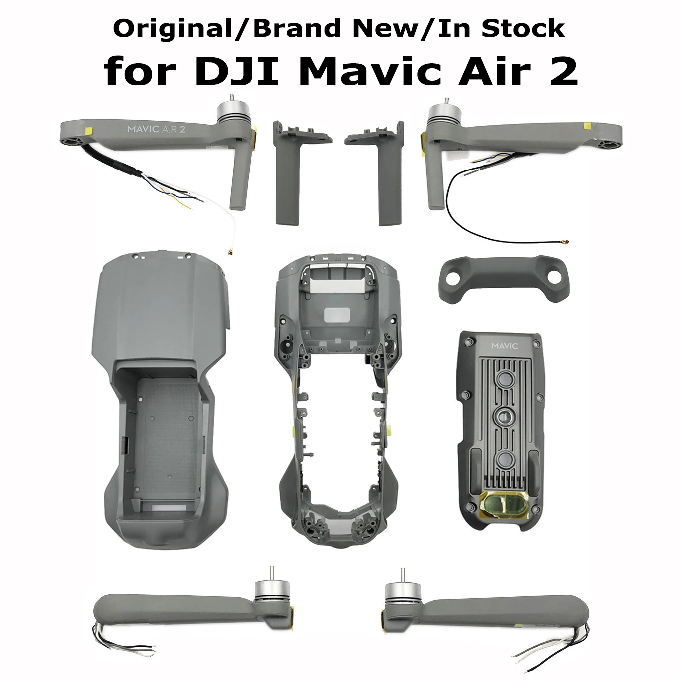 Original-for-DJI-Mavic-Air-2-Parts-Upper-Middle-Bottom-Shell-Upper ...