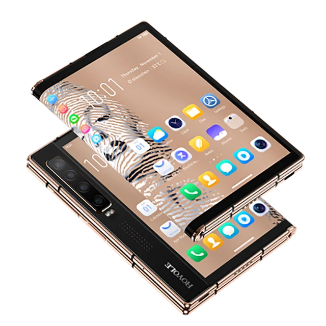 Original Royole FlexPai 2 Foldable Mobile Phone 7.8 Inch 8GB RAM 256GB ...