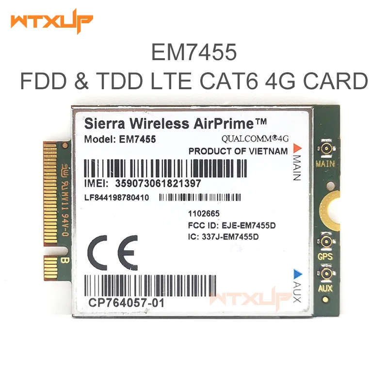 Sierra-Wireless-EM7455-FDD-TDD-LTE-Cat6-NGFF-M-2-4G-MODULE-4G-CARD ...