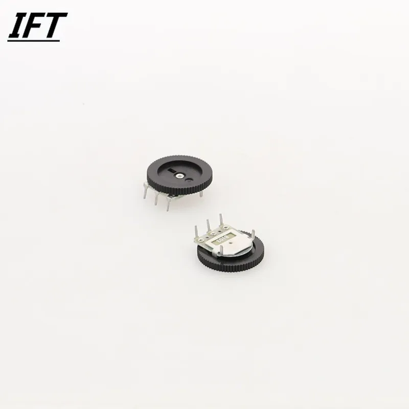 12v Potentiometer 100PCS Volume Wheel Gear Potentiometer A10K 10K Ohm 5 ...