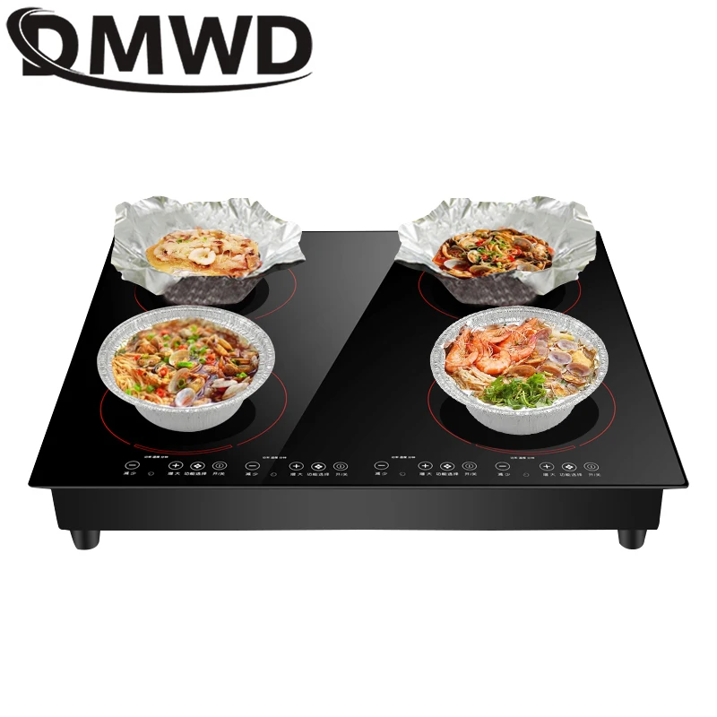 Dmwd Commercial Multi-head Induction Cooker 2/4 Heads Magnetic Cooker ...